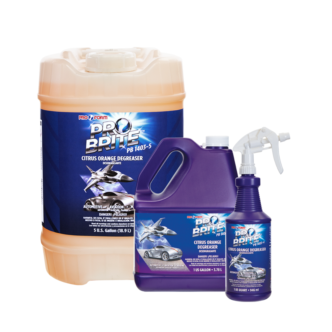 Citrus Orange Degreaser - Pro Form